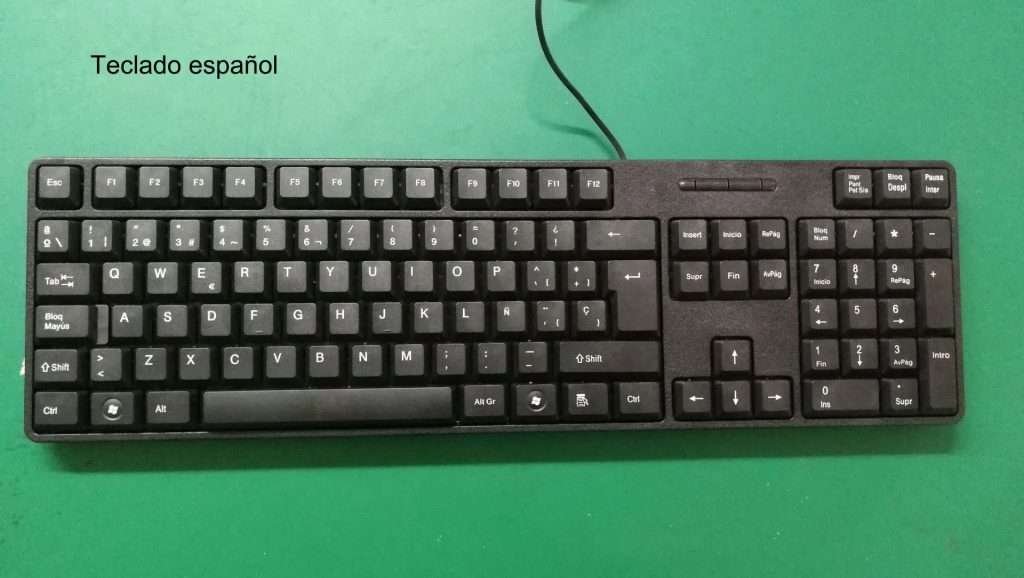 Spanish French Russian Arabic Letter keycaps Keyboard Gaming Keyboard ...